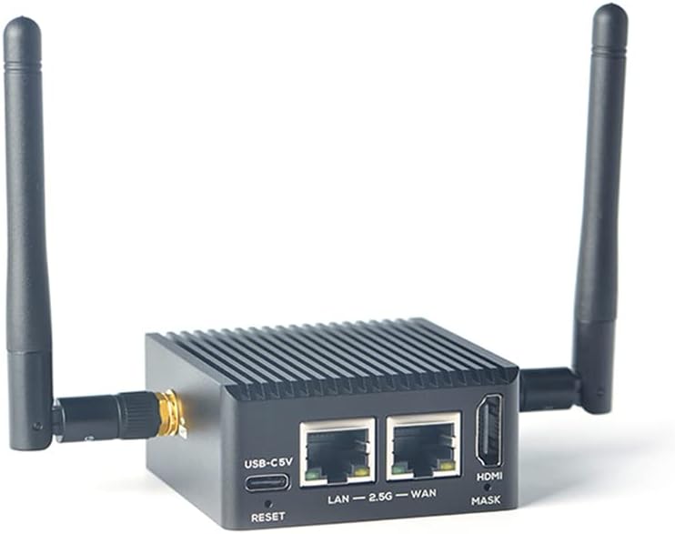 Nanopi R5C 迷你 WiFi 路由器 OpenWRT 双 PCIe 2.5Gbps 以太网端口 1GB LPDDR4X RAM 基于 ...