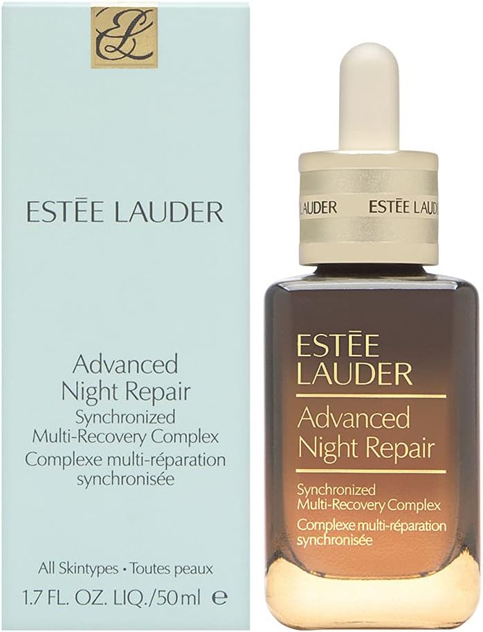 Estee Lauder 雅诗兰黛 高级夜间修复同步修复精华，1.7 盎司，50毫升，中性(型号：0887167485488) : 亚马逊中国 ...