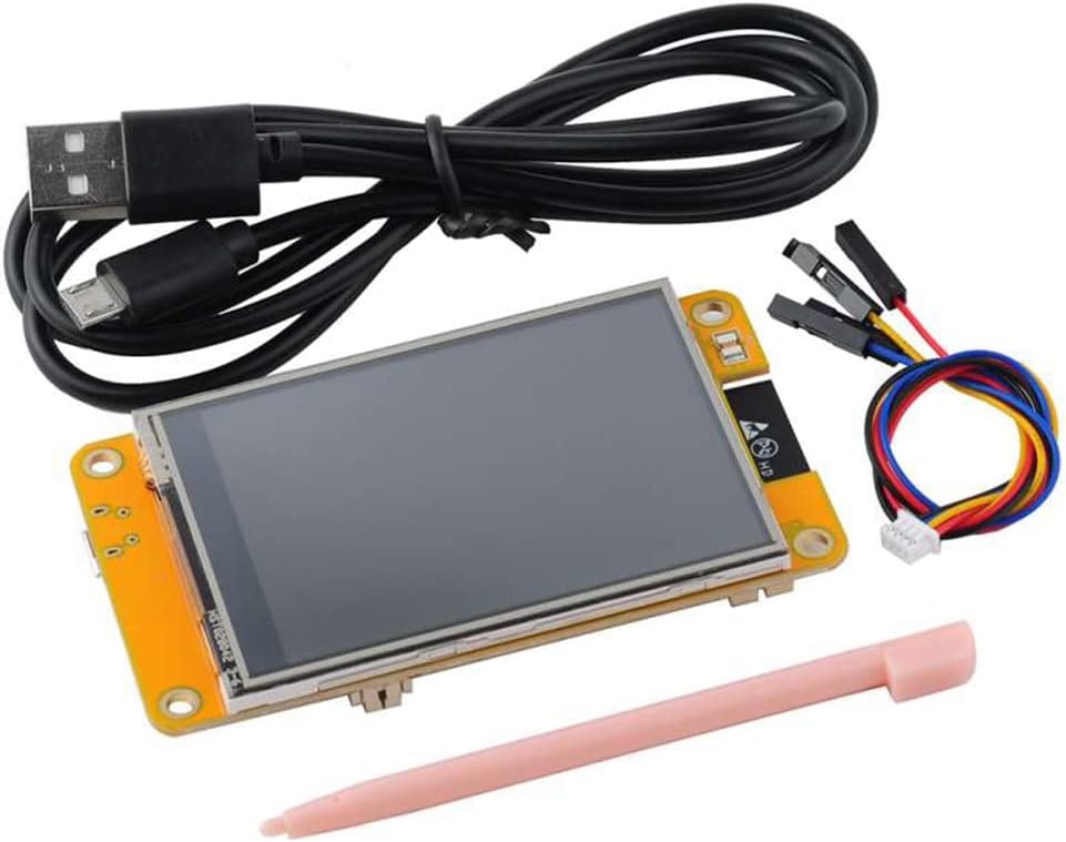 DIYmall 2.8 英寸 ESP32 模块 ESP32-2432S028R WiFi+BT 双核 240X320 智能显示屏 LCD ...