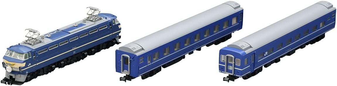 TOMYTEC N 轨距 JR EF66型 蓝色火车套装 98388 模型铁路 电力机车 - 玩具和游戏 - 亚马逊中国