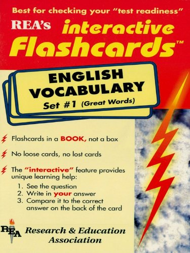 English Vocabulary - Set #1 Interactive Flashcards Book (Language ...