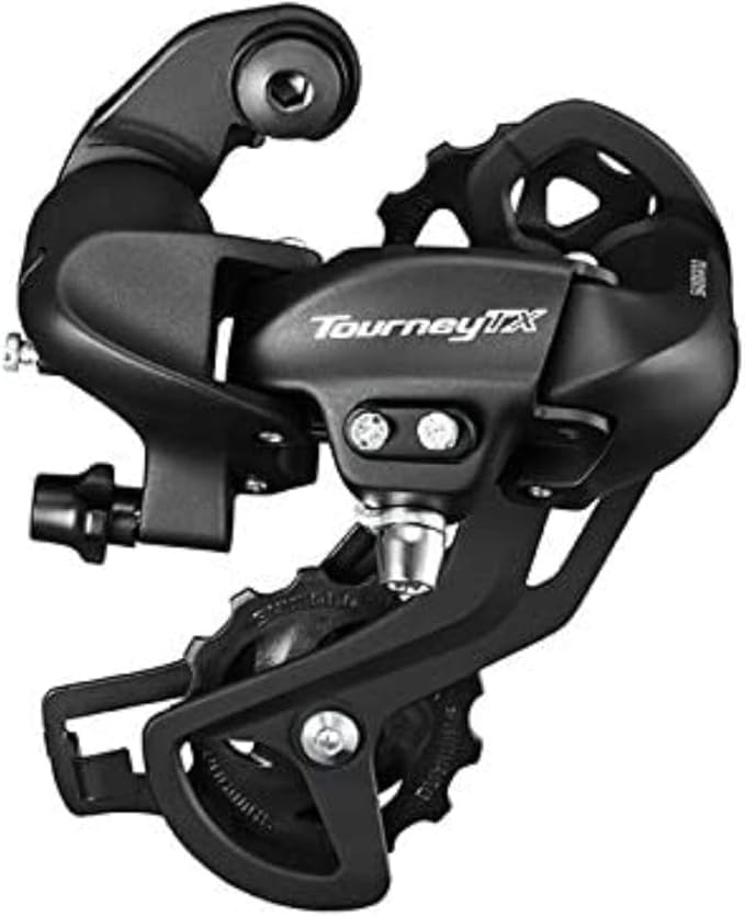 SHIMANO 禧玛诺 Tourney TX RD TX800 7/8 速后变速器,黑色 2016 山地自行车 : 亚马逊中国: 体育用品