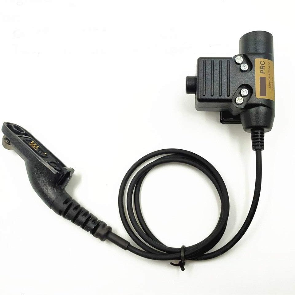 Armorwerx U94 PTT 系统兼容 Peltor Comtac 并兼容摩托罗拉 APX6000(*/北约美国有线) : 亚马逊中国 ...