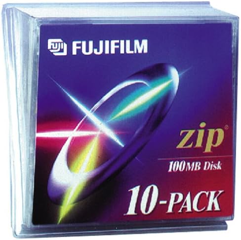 FUJIFILM 100 MB ZIP disk IBM formatted （10个装，多种颜色 ) : 亚马逊中国: 电脑\IT
