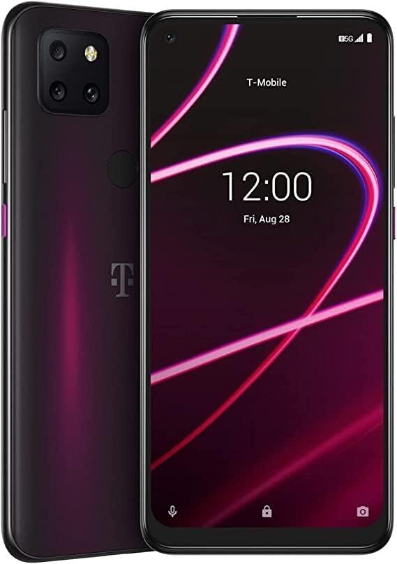 TCL T-Mobile REVVL V+ 5G Android 64GB 智能手机 - 星云黑色(T-Mobile) : 亚马逊中国: 手机通讯