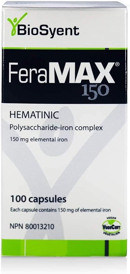 FERAMAX 胶囊150毫克 素食认证 100' : 亚马逊中国: 健康和家居用品
