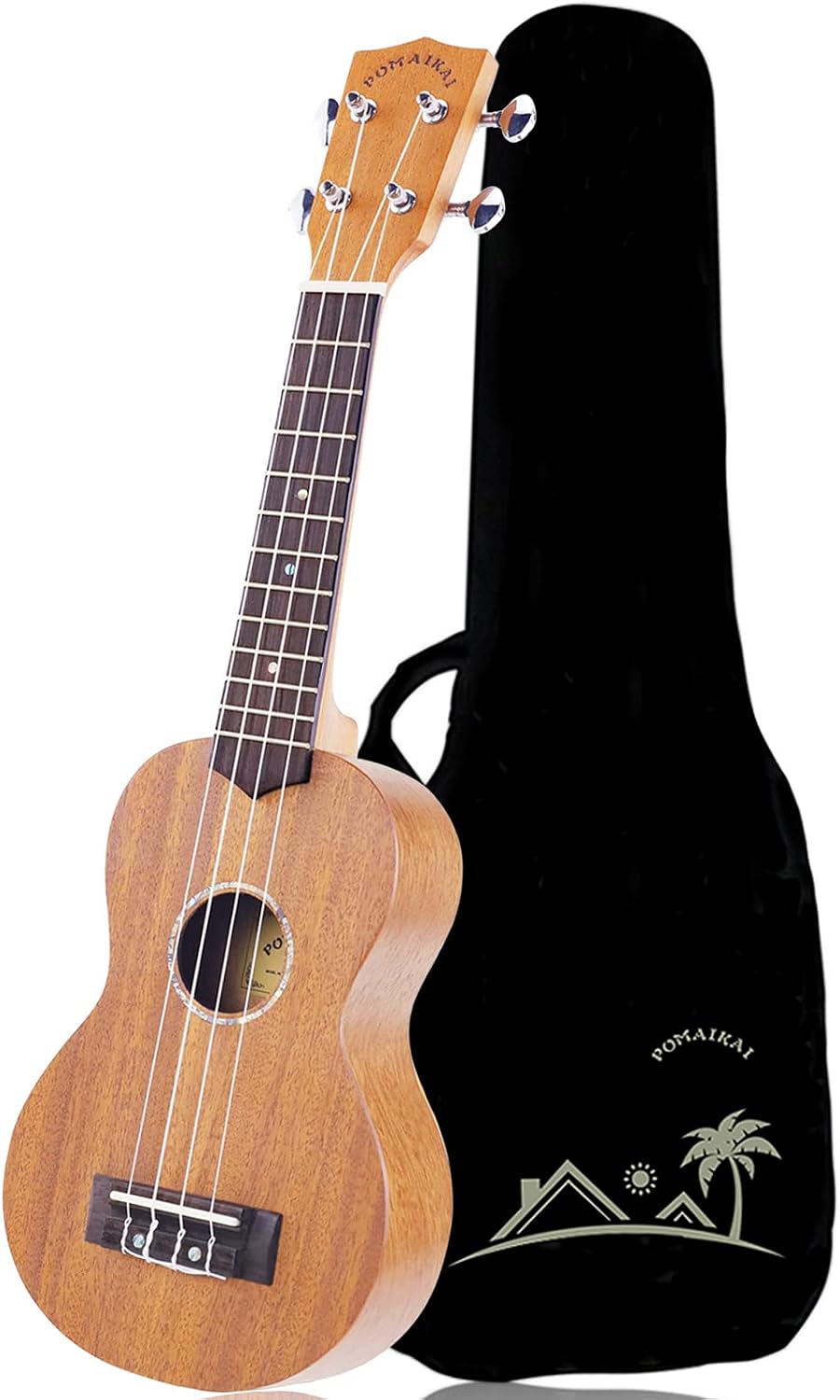 POMAIKAI Beginner Ukulele Kids Guitar 21 inch Ukelele Colorful Guitar ...