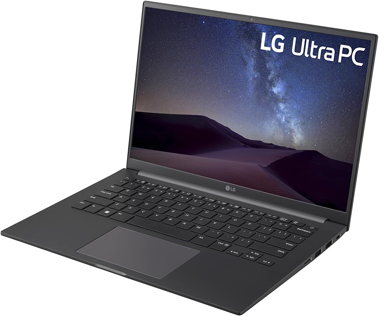 LG-LG 标准笔记本电脑 14U70R-N.APC5U1 14.0英寸 AMD 锐龙5系列 8GB内存 512GB存储容量 超薄商务用途 炭 ...