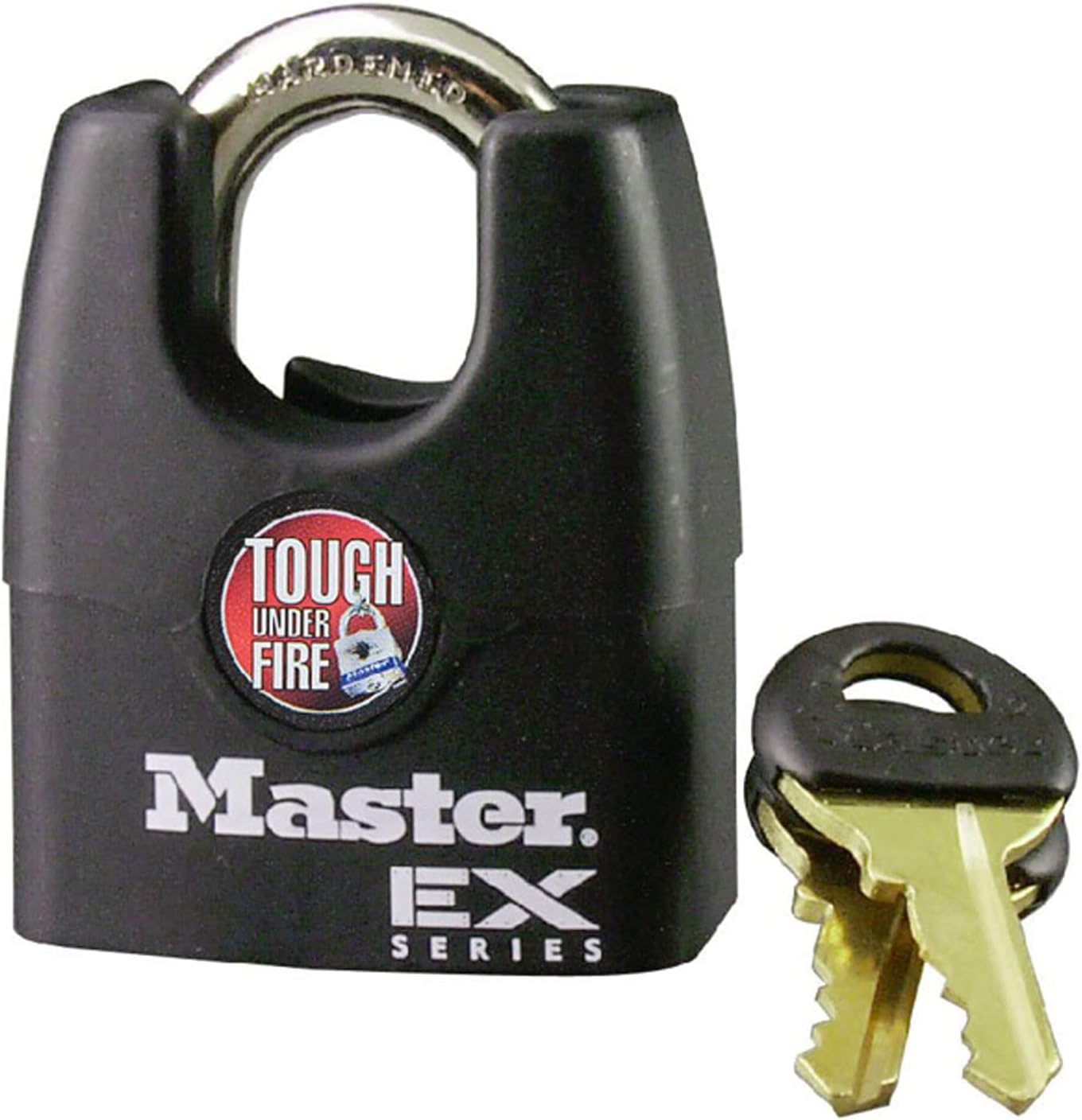 Master Lock 1DEX EX Laminated Steel Pin Tumbler Padlock, 1-3/4-inch ...