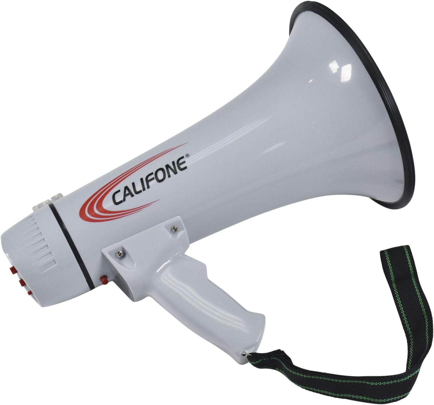 Califone PA-15 Handheld Megaphone with 1000 ft Range, Uses 6 D ...