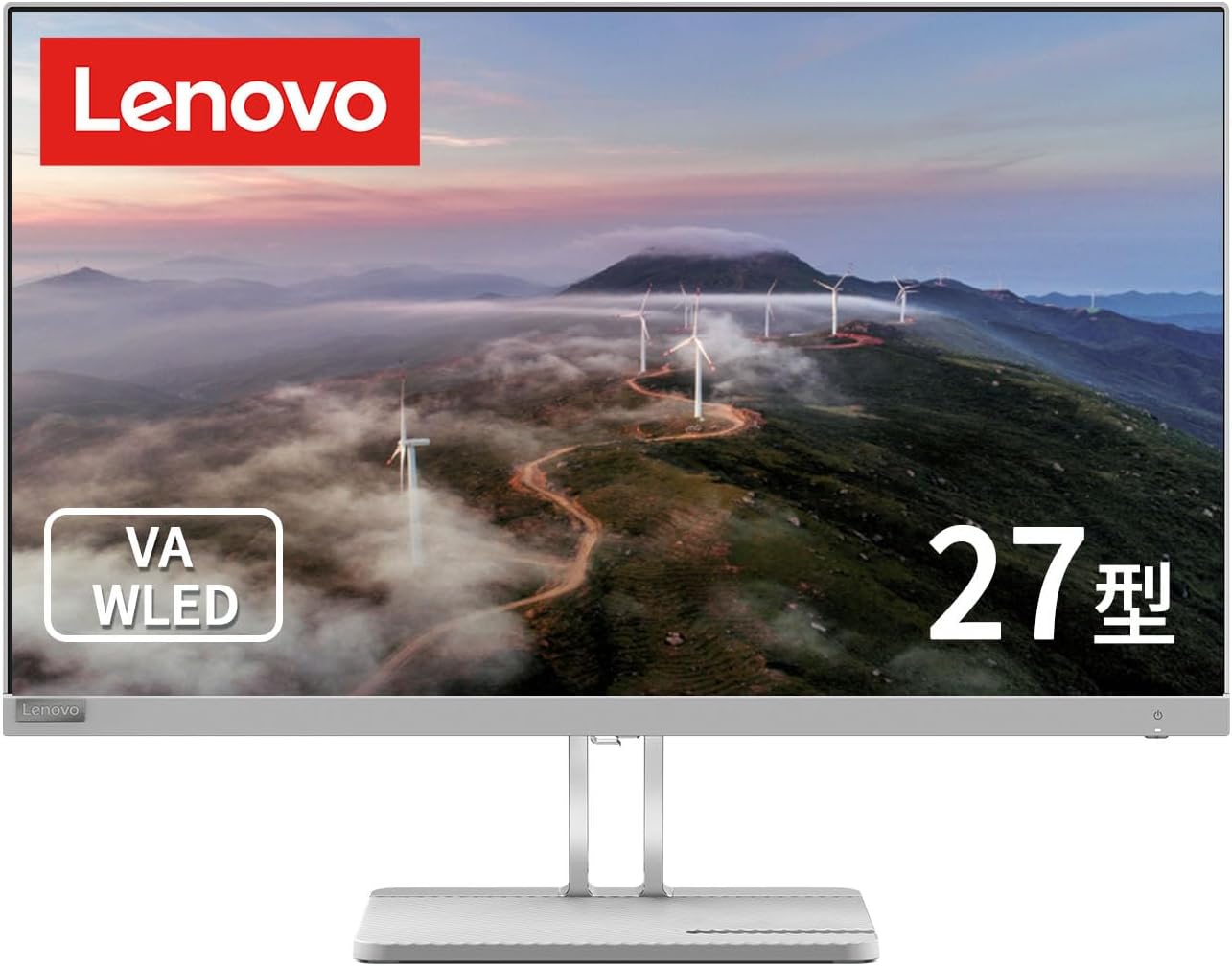 Lenovo-联想 l27e-40 显示器（27 英寸 VA WLED LCD FHD FHD 100Hz 4ms Non-Glossy ...