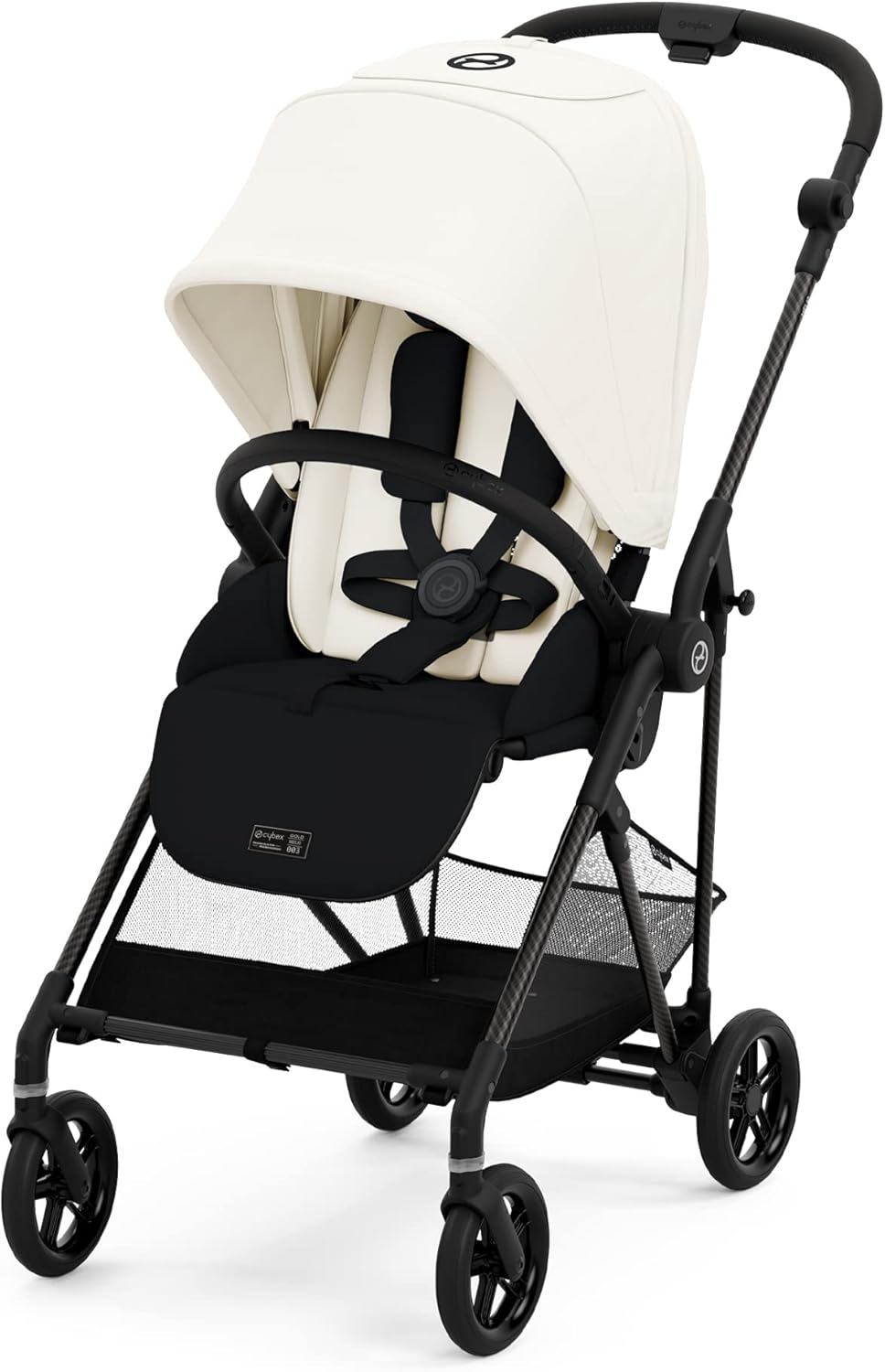 【CYBEX 】 cybex MELIO CARBON（2023 年新款）纯棉白色 JP 超轻婴儿车 携带轻便 轻推 轻多了 【行情 报价 ...