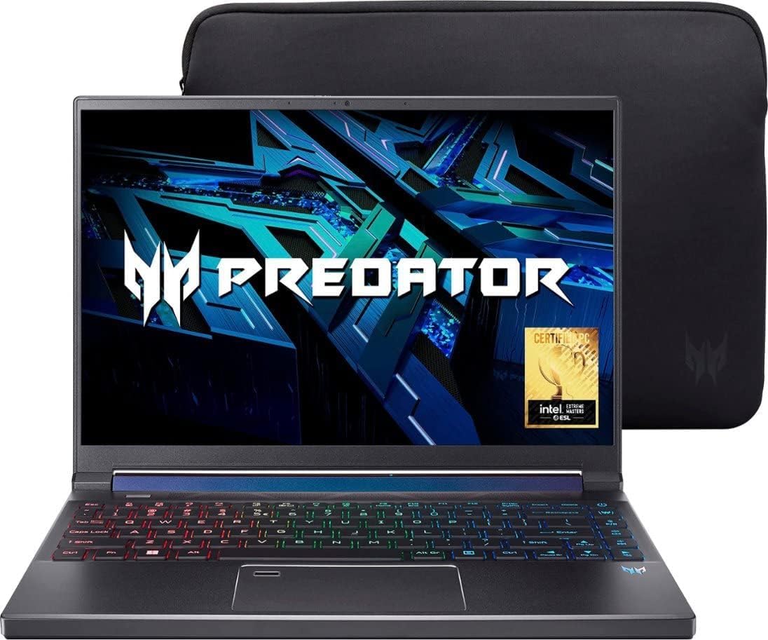 acer-宏碁 Predator Triton 300 SE 14 英寸 WUXGA 165Hz,512GB SSD,i7-12700H 游戏 ...