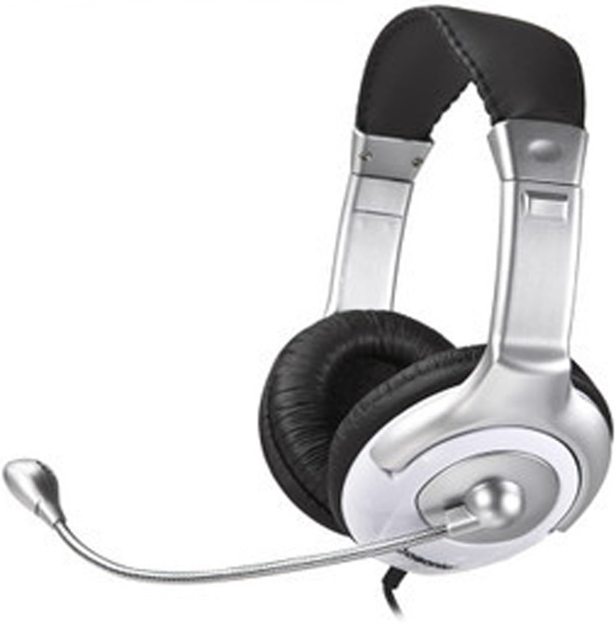 Cosonic CT-780 电脑耳机 头戴式 超强重低音 游戏耳机 耳麦 可旋转(银色) : 亚马逊中国: 电子产品