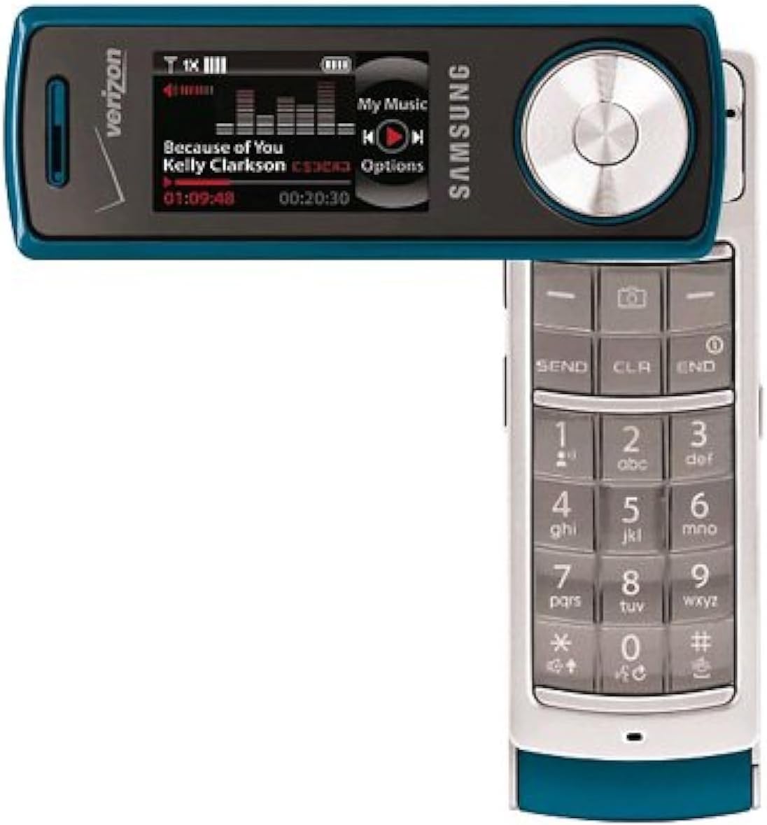 Samsung Juke SCH-U470 Replica Dummy Phone / Toy Phone (Teal) (Bulk ...
