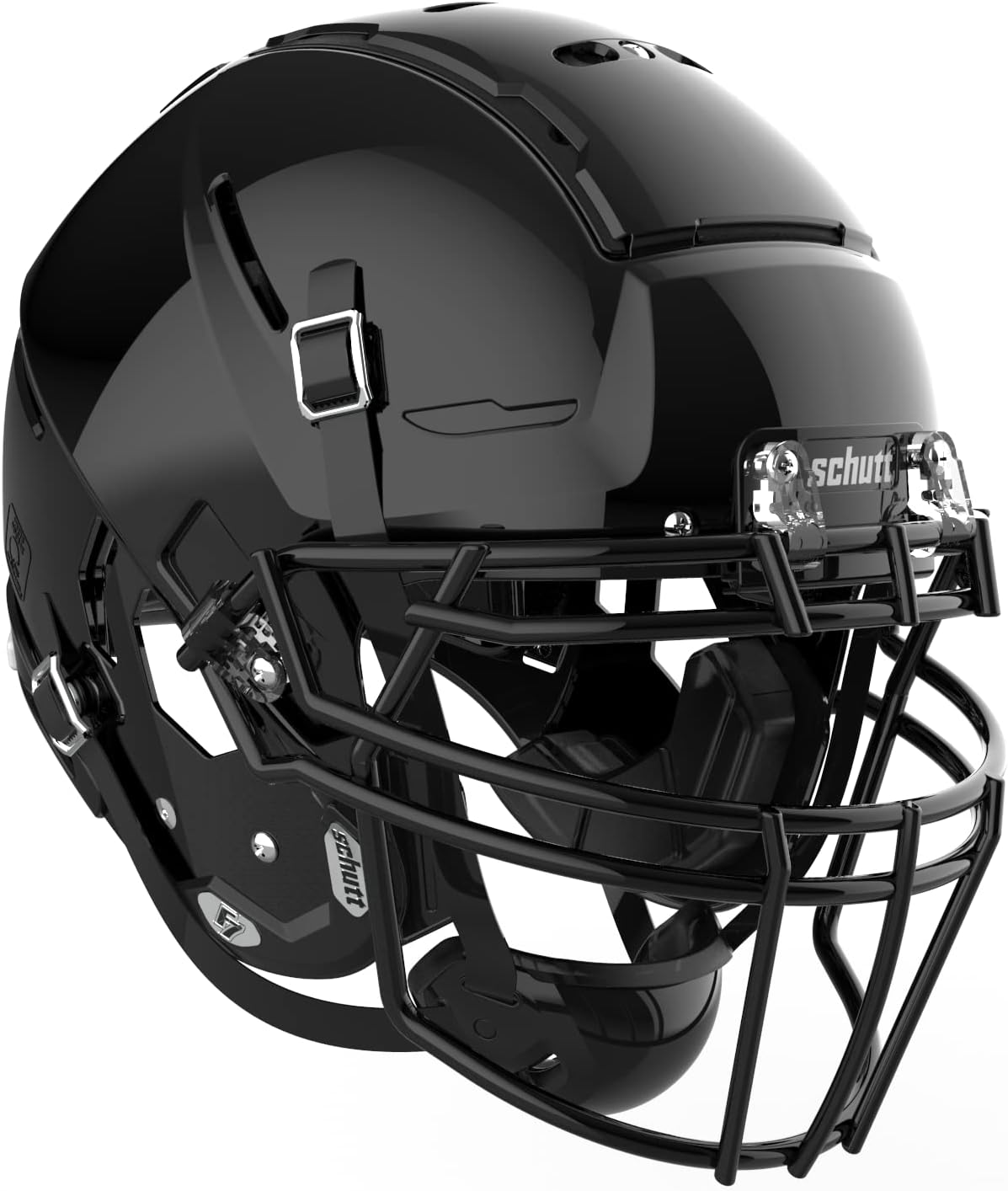 Schutt F7 2.0 学院橄榄球头盔,带 ROPO DW NB VC 面罩,中号,黑色 : 亚马逊中国: 体育用品
