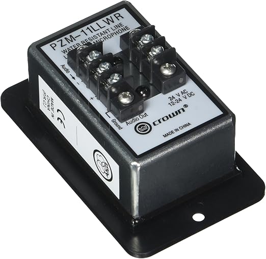 Crown PZM11LL-WR Weather Resistant PZM Microphone : 亚马逊中国: 乐器