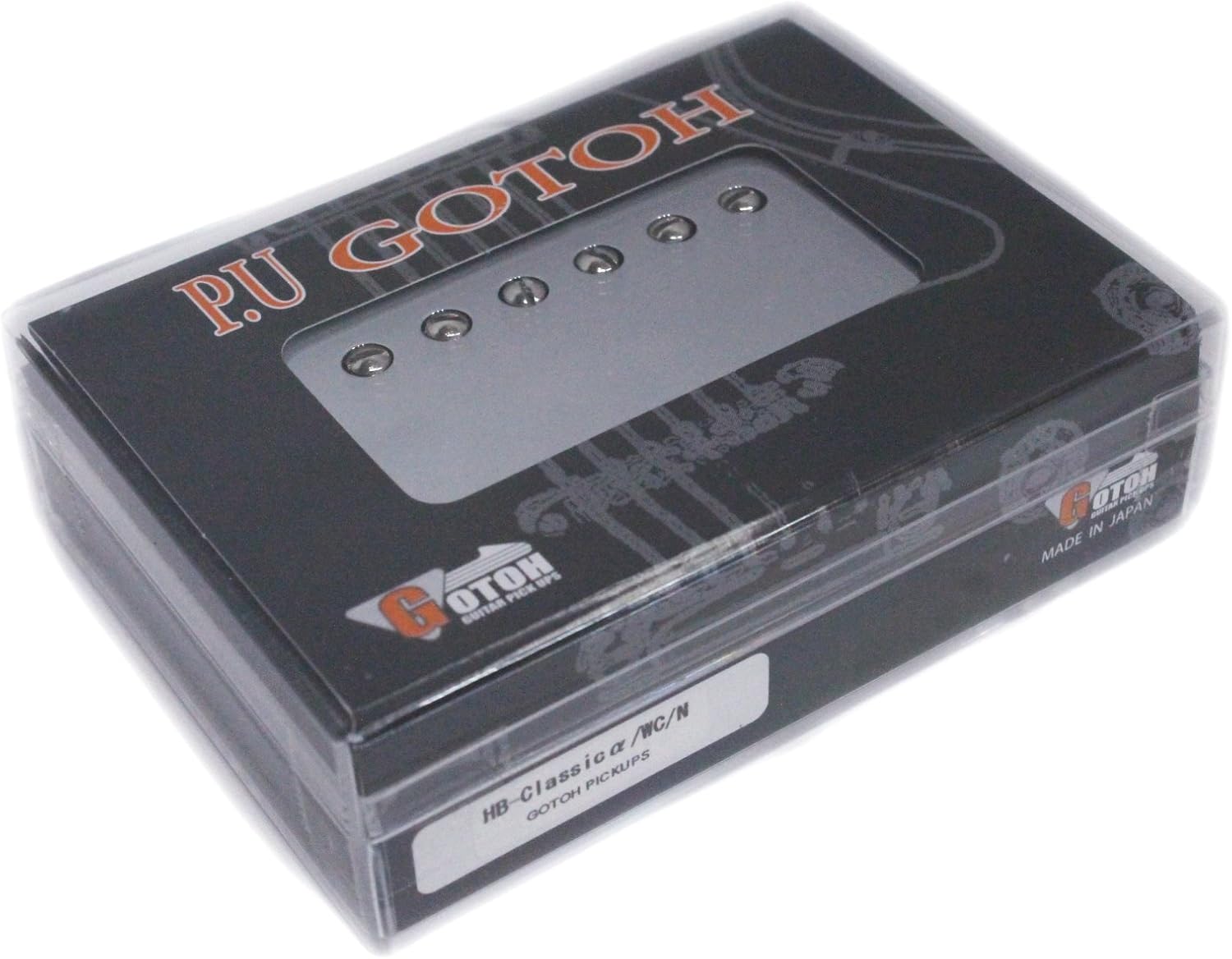 【GOTOH PICKUPS】轮毂用拾音器 HB-Classic ALPHA 铬盖 日本制造前用GTPU-HB-CLA-CHM-N : 亚马逊 ...