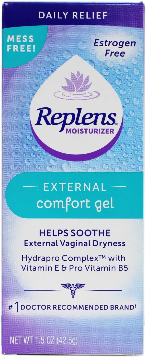 Replens External Comfort Gel 1.5 盎司(约 42.5 克)(1 件装): 亚马逊中国: 化妆