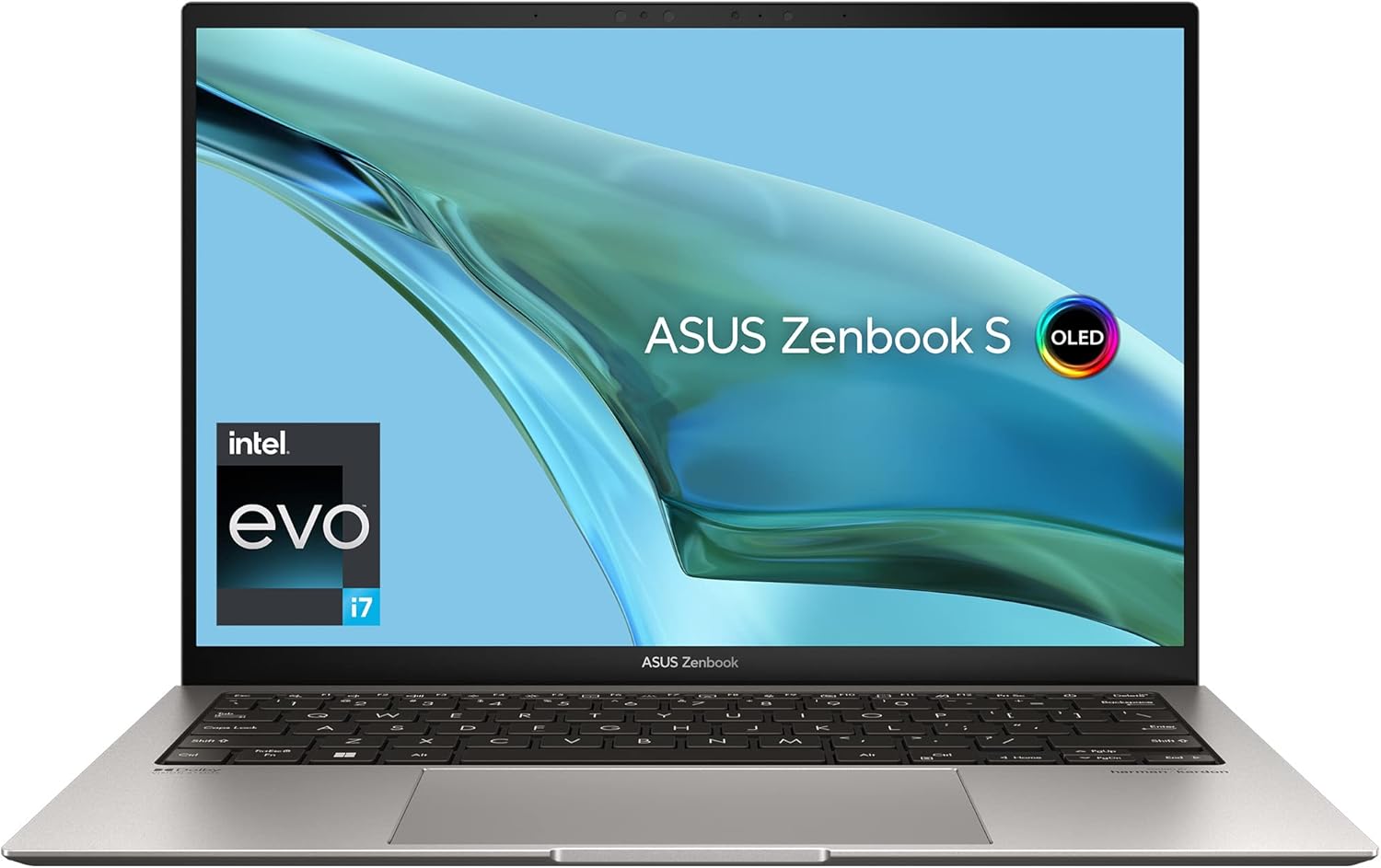 ASUS-华硕 Zenbook S 13 OLED Ultra 笔记本电脑,13.3 英寸 OLED 2.8K 显示屏,Intel Evo 认证,i7-1355U CPU,英特尔® Iris ...