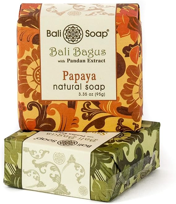 Bali Soap - Natural Soap Bar Gift Set, Face or Body Soap Best for All ...