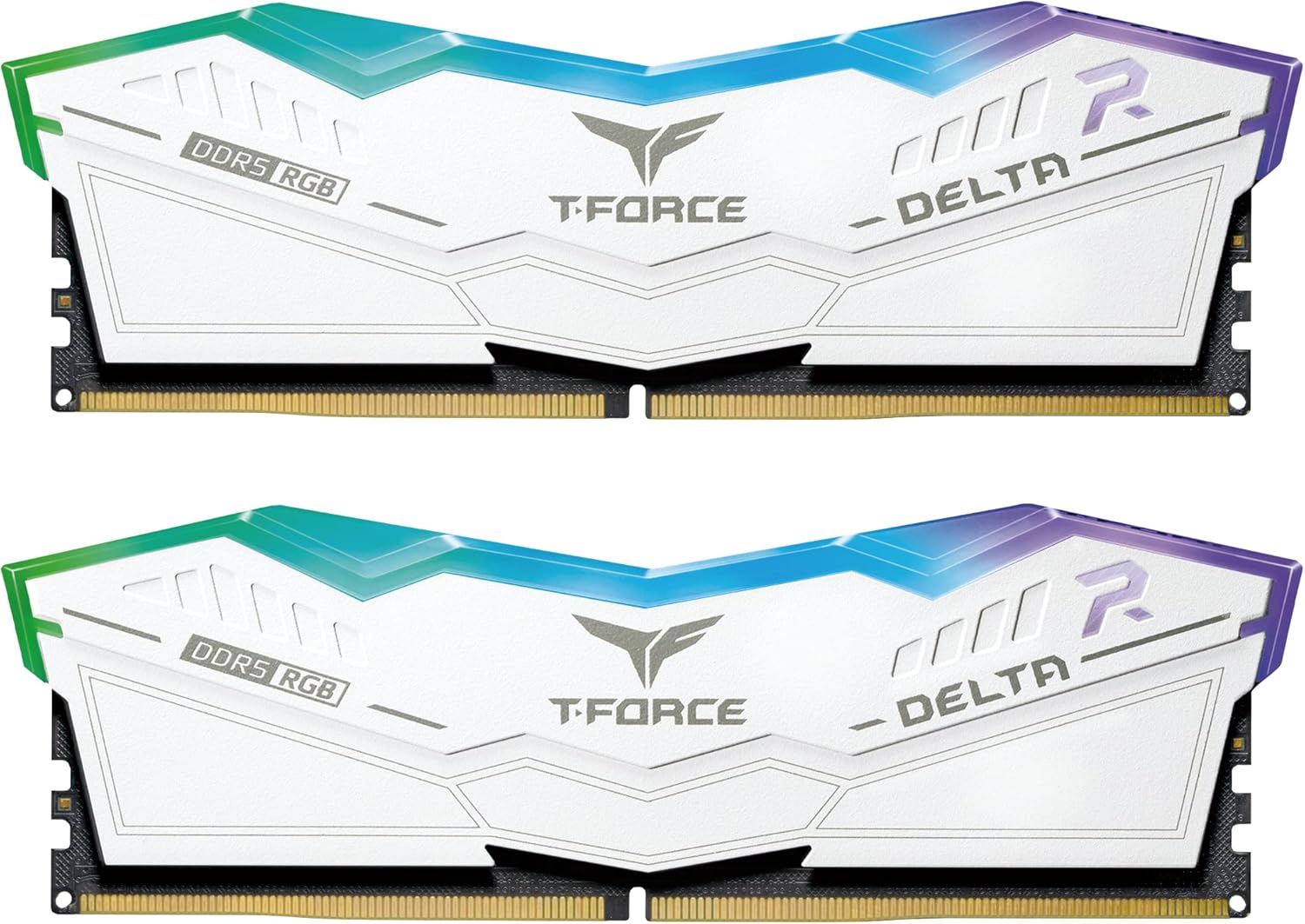TEAMGROUP T-Force Delta RGB DDR5 RAM 32GB (2x16GB) 7600MHz PC5-60800 ...