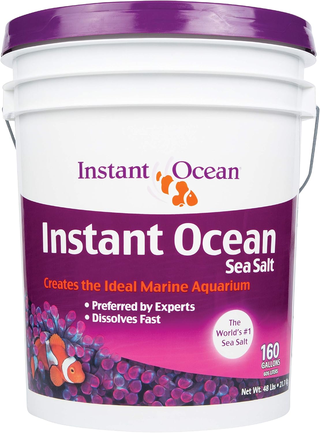 Instant Ocean Sea Salt, 160-Gallon : 亚马逊中国: 宠物用品