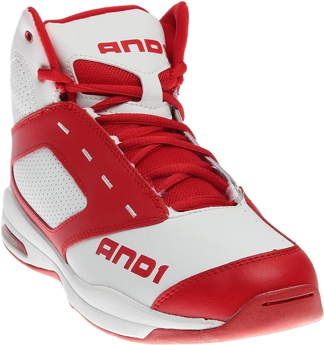 【AND1】 AND1图片 AND1价格 And1 Typhoon Men Round Toe Leather Blue Basketball ...