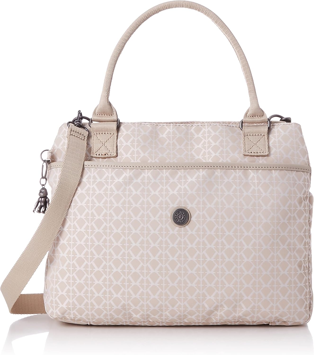 KIPLING 官方kipling CARALISA Signature Beige KI4033R63 女士 : 亚马逊中国: 服装服饰类