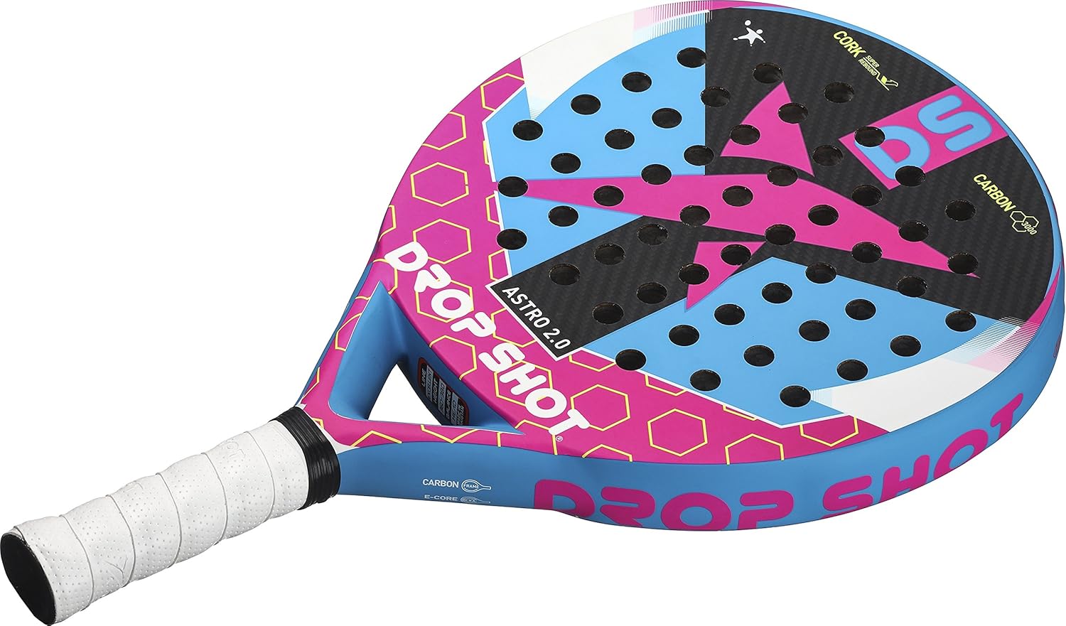 DROP SHOT Padel Racket Astro 2.0 Padel 球拍 - 多色。 : 亚马逊中国: 体育用品