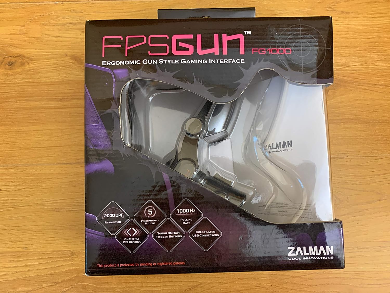 Zalman 扎尔曼-Zalman 扎曼 FPSGUN FG1000 有线游戏光学鼠标 (枪型/专为FPS游戏设计)-价格 报价 图片 评测 多少钱
