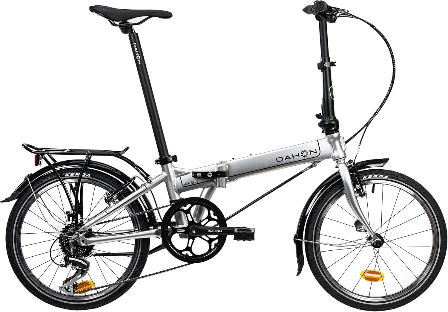 Dahon 自行车 Mariner D8 银色折叠轮,145/185 厘米 EU : 亚马逊中国: 体育用品