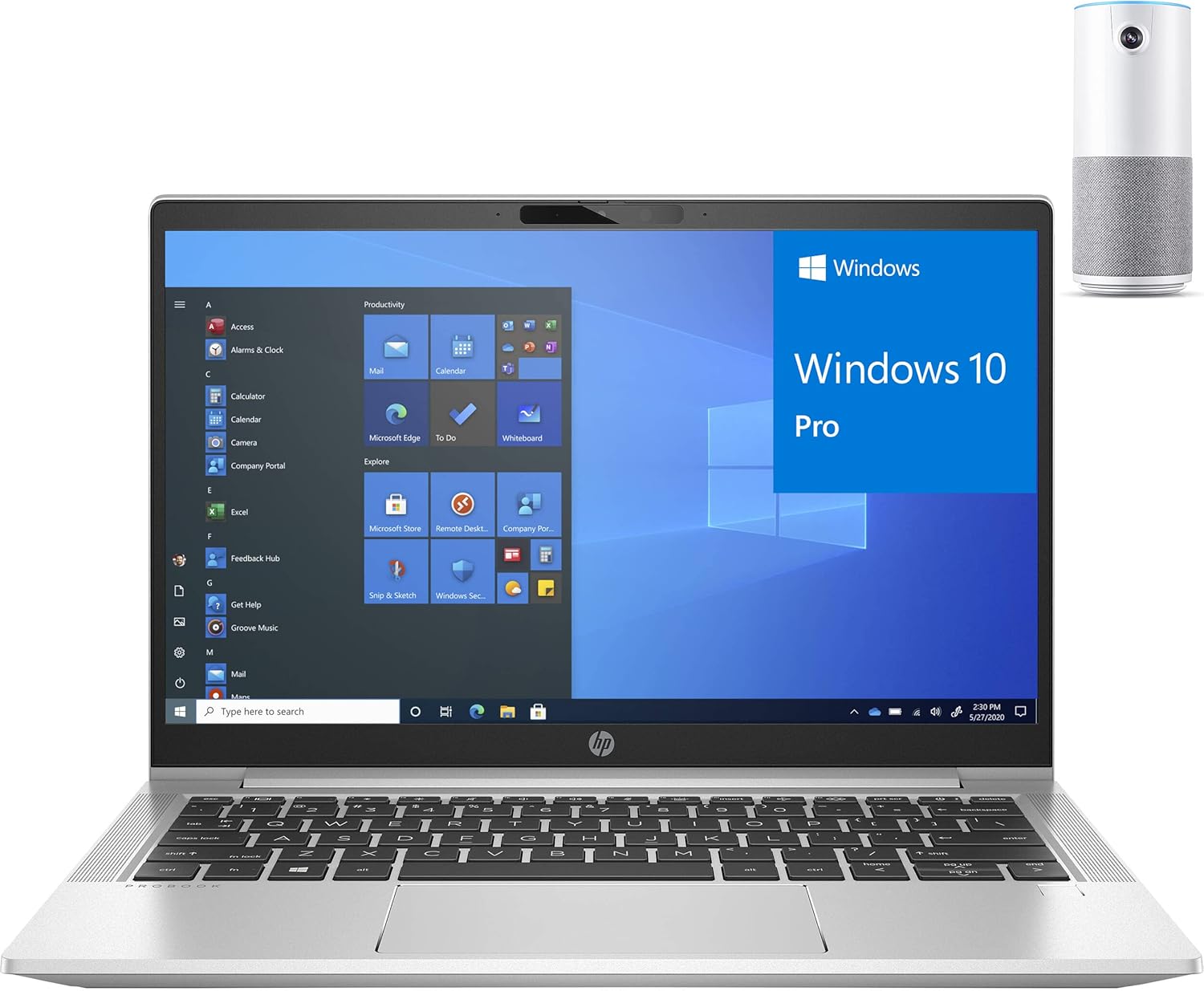 HP-HP 惠普 2022 ProBook 430 第 8 代 13.3 英寸全高清商用笔记本电脑，英特尔四核 i5-1135G7，8GB ...