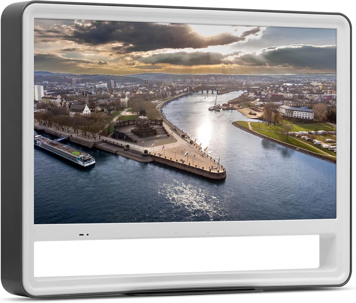 TechniSat TECHNIVISION HD24B-紧凑型 Direct LED 智能电视（24 英寸，Triple卫星、有线电视 ...