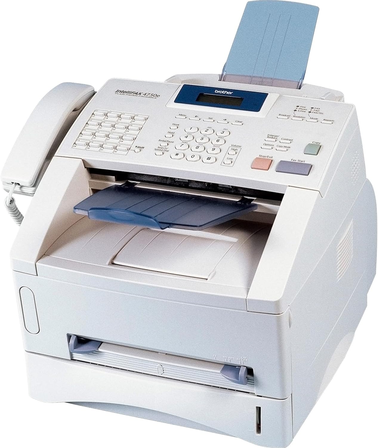 IntelliFAX-4750e Business-Class Laser Fax Machine, Copy/Fax/Print : 亚马逊 ...