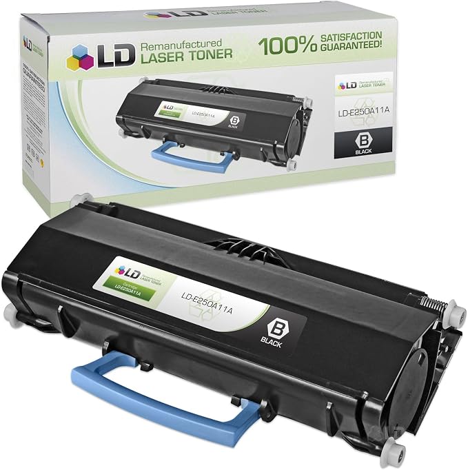 Lexmark e250 a21 a 兼容再生黑色墨盒适用于 E250， E350系列打印机 : 亚马逊中国: 办公用品