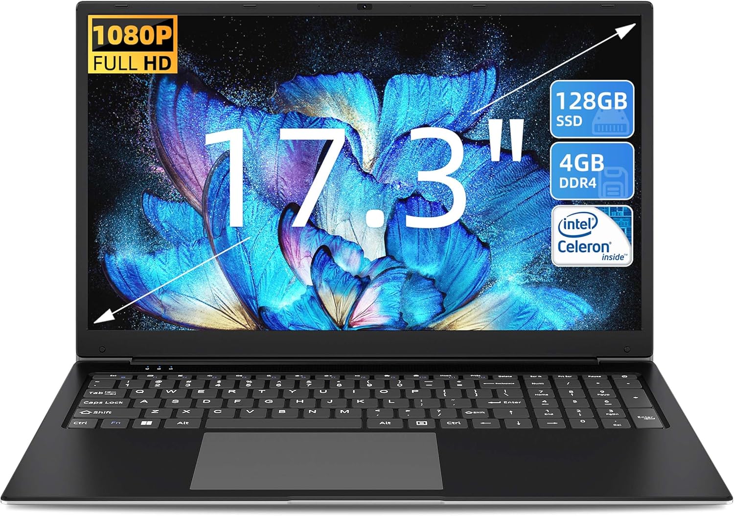 SGIN-SGIN 标准笔记本电脑 SGIN-M17 17.3英寸 英特尔 赛扬 4GB 128GB 内存卡插槽 黑色-价格 报价 图片 评测 多少钱