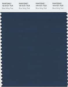 Pantone 19-4121 TCX Smart Color Swatch Card, Blue Wing Teal 【Pantone ...
