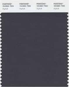 Pantone 19-0201 TCX Smart Color Swatch Card, Asphalt : 亚马逊中国: 玩具